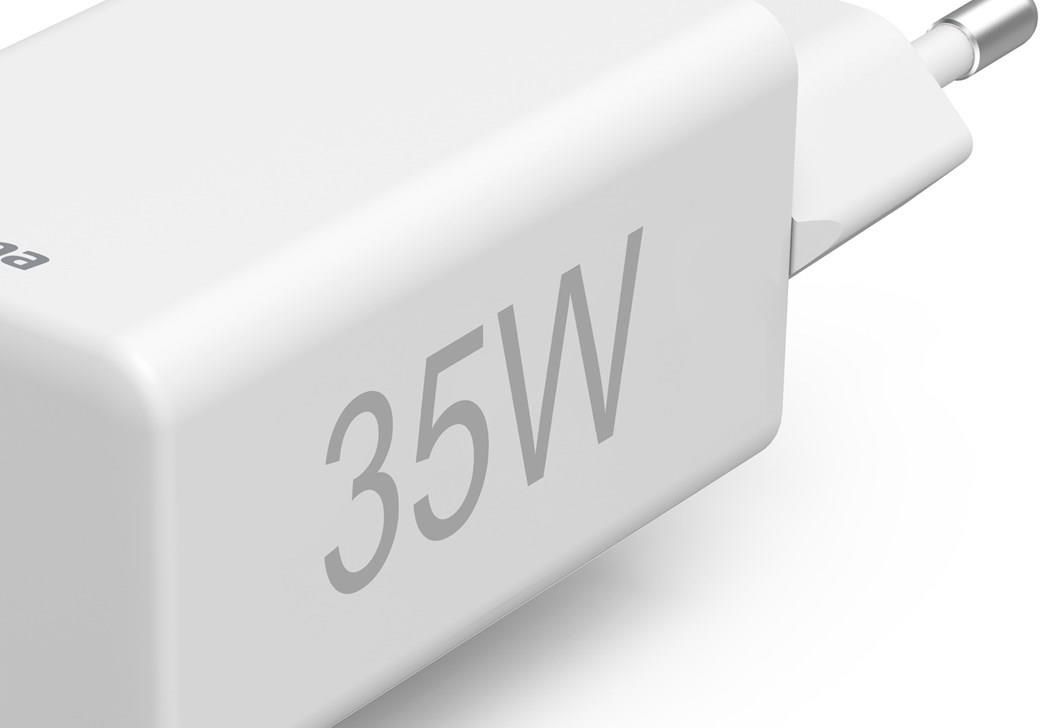 Ładowarka do telefonu Hama Mini 35W PD/QC USB-C biały (201694) - Opinie ...