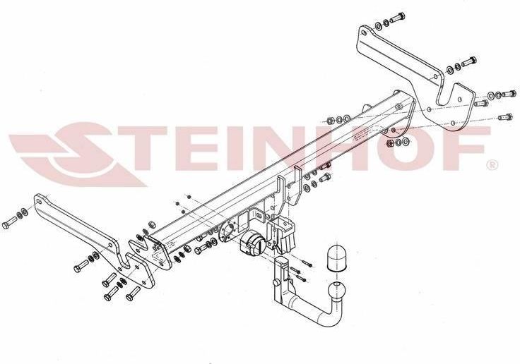 Hak holowniczy Steinhof Mazda 6 Kombi 2013-2018 - Opinie i ceny na Ceneo.pl