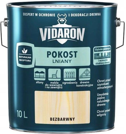 Vidaron Pokost Lniany 10l - Opinie i ceny na Ceneo.pl