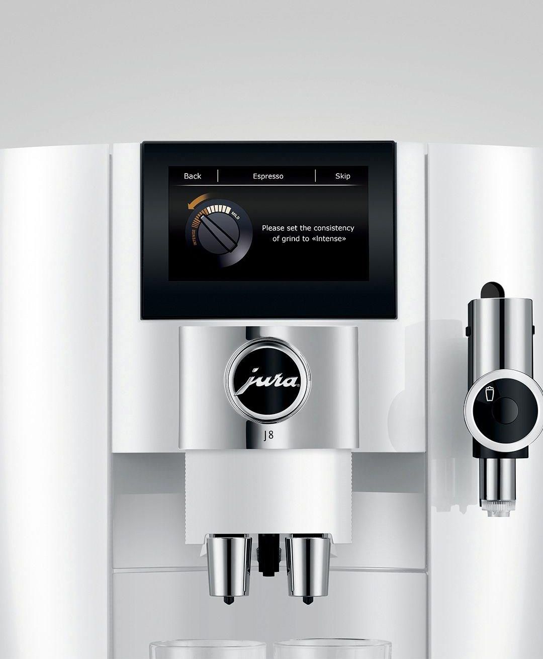 Jura J8 Piano White (EA) 15460 - Opinie i ceny na Ceneo.pl