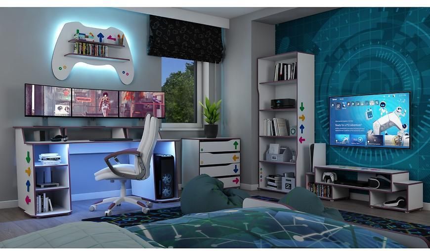 Merkury Market Regał Matrix Rg 75 Biały/Fiolet - Opinie i atrakcyjne ...