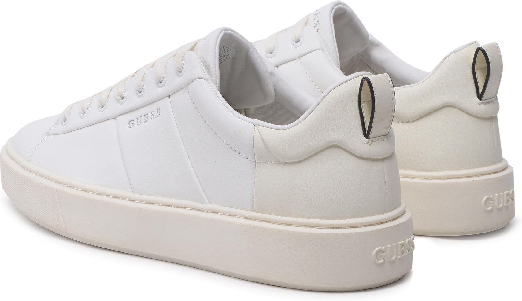 Guess Sneakersy New Vice FM5NVI LEA12 Biały - Ceny i opinie - Ceneo.pl