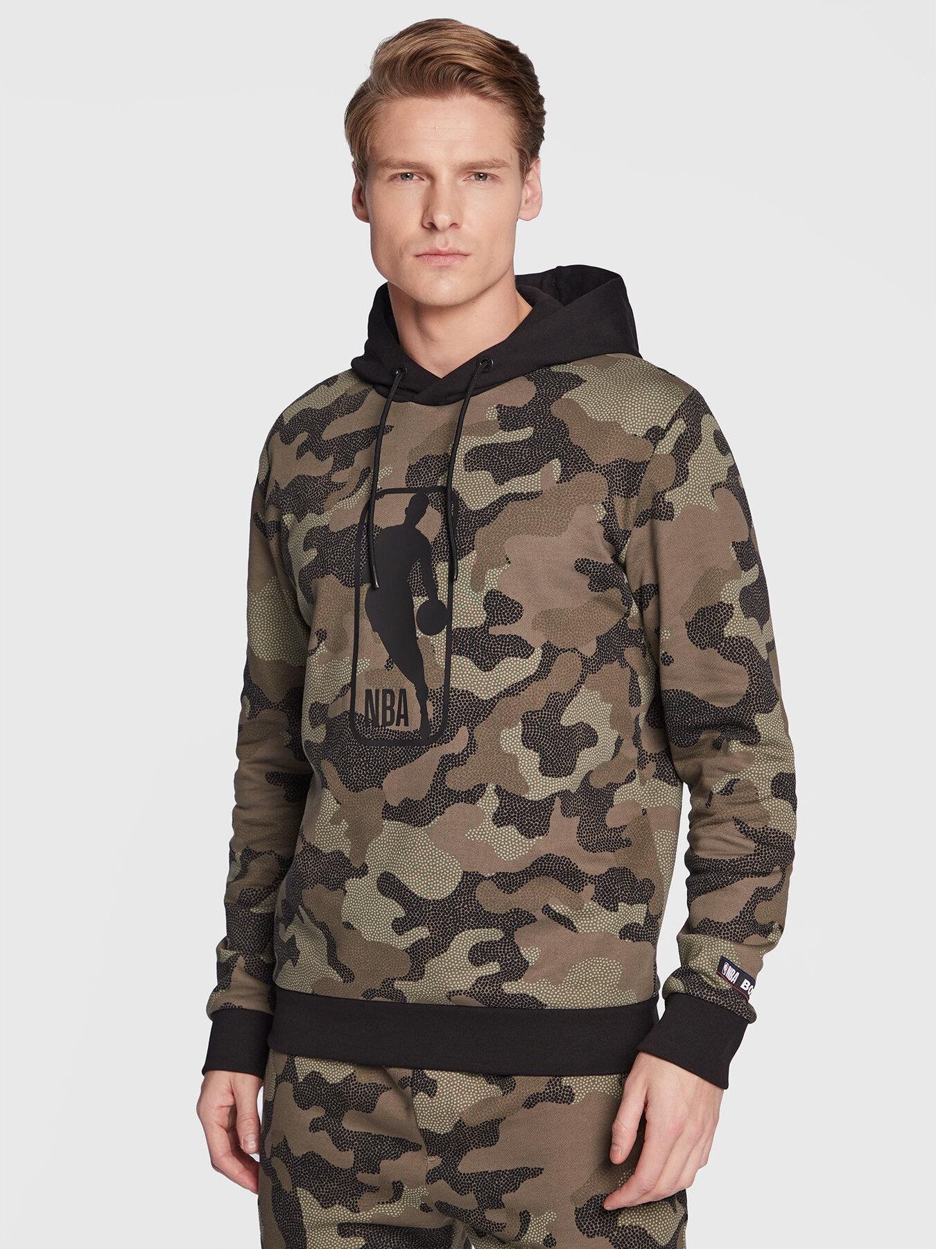 Boss Bluza NBA W_Camo 50477453 Zielony Regular Fit - Ceny i opinie ...