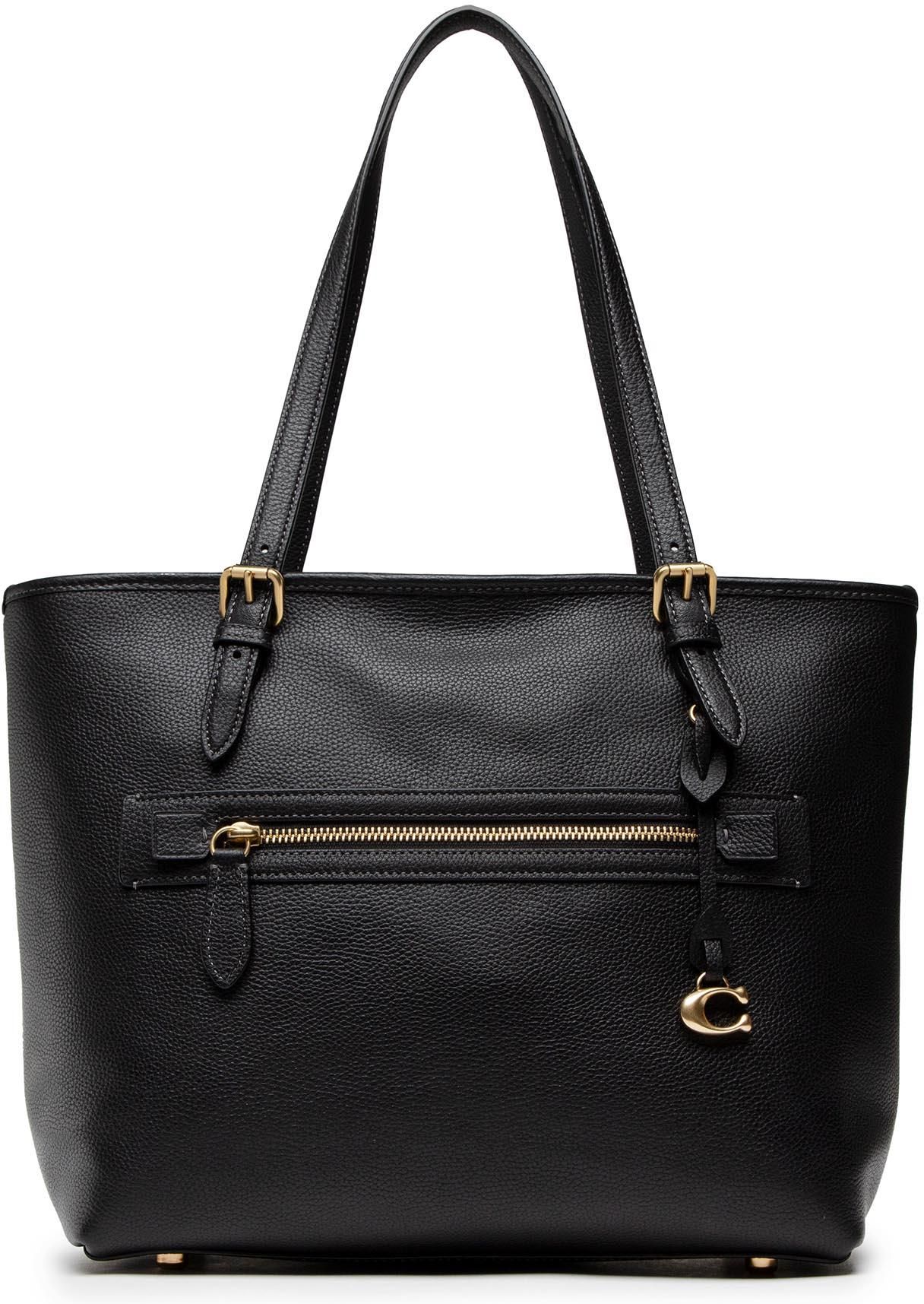 Torebka COACH - Pol Peb Ltr Tayl Tot CC395 B4/Black - Ceny i opinie ...