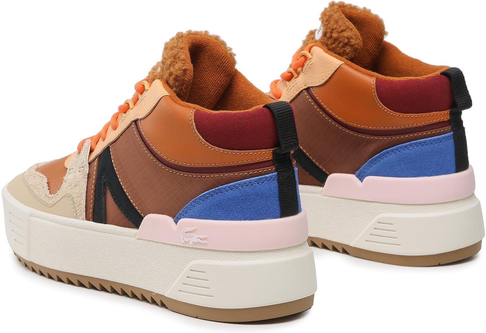 Lacoste Sneakersy L002 Wntr Mid 2221 Sfa 7-44SFA00707E1 Brązowy - Ceny ...