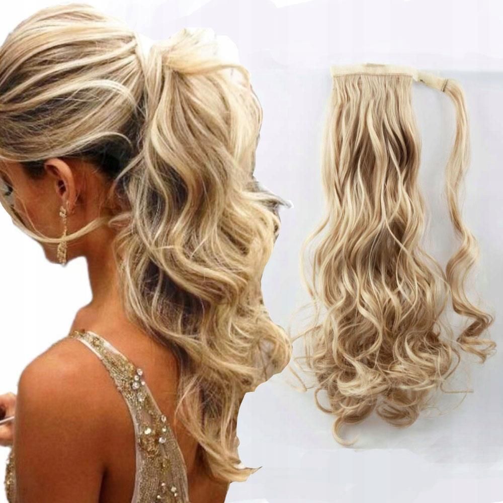 Doczepiany Kucyk Kitka Włosy Kręcone Loki Fale Pl - Ceny i opinie ...