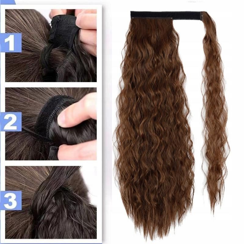 Kucyk Doczepiany Kitka Dopinka Włosy Kręcone 60Cm - Ceny i opinie ...