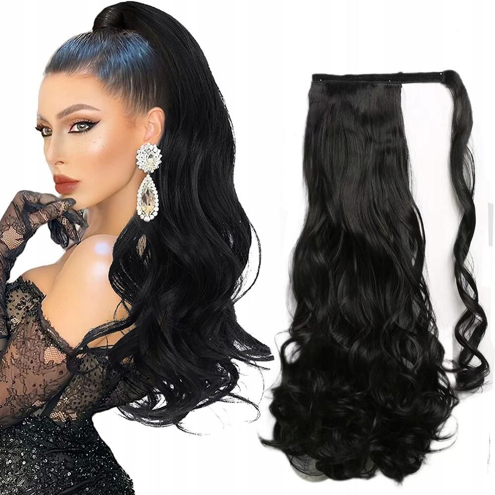 Doczepiany Kucyk Kitka Włosy Kręcone Loki Fale Pl - Ceny i opinie ...