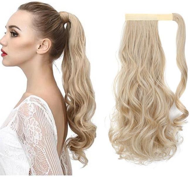 Kucyk Doczepiany Kitka Dopinka Włosy Kręcone 45Cm - Ceny i opinie ...