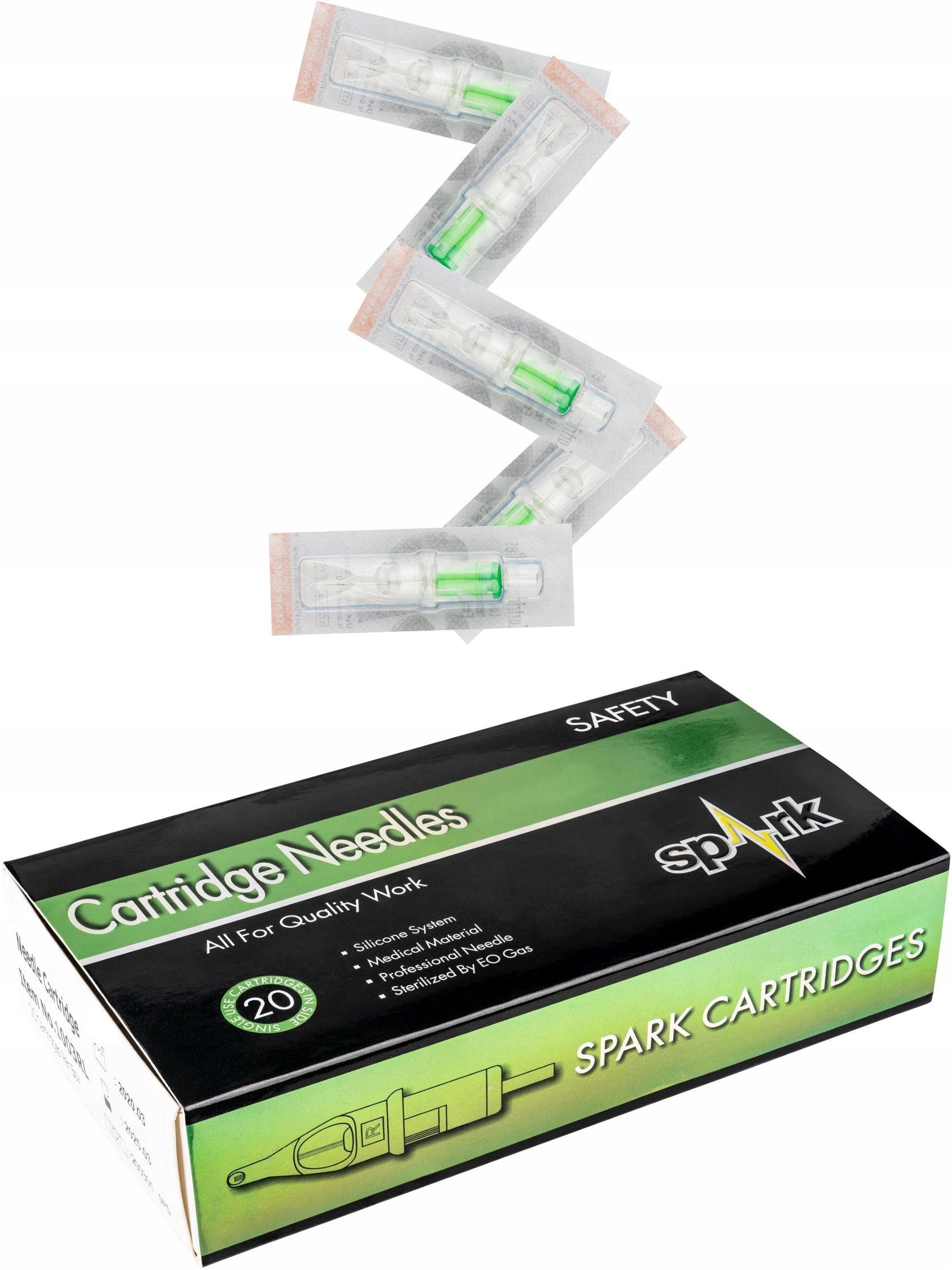 Spark Cartridge Pro Igła Do Tatuażu 3Rl 0 30Mm Pudełko - Ceny i opinie ...