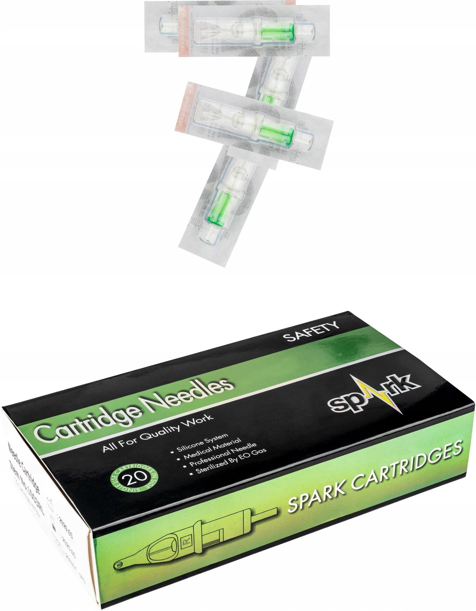 Spark Cartridge Pro Igła Do Tatuażu 7Rl 0 30Mm Pudełko - Ceny i opinie ...