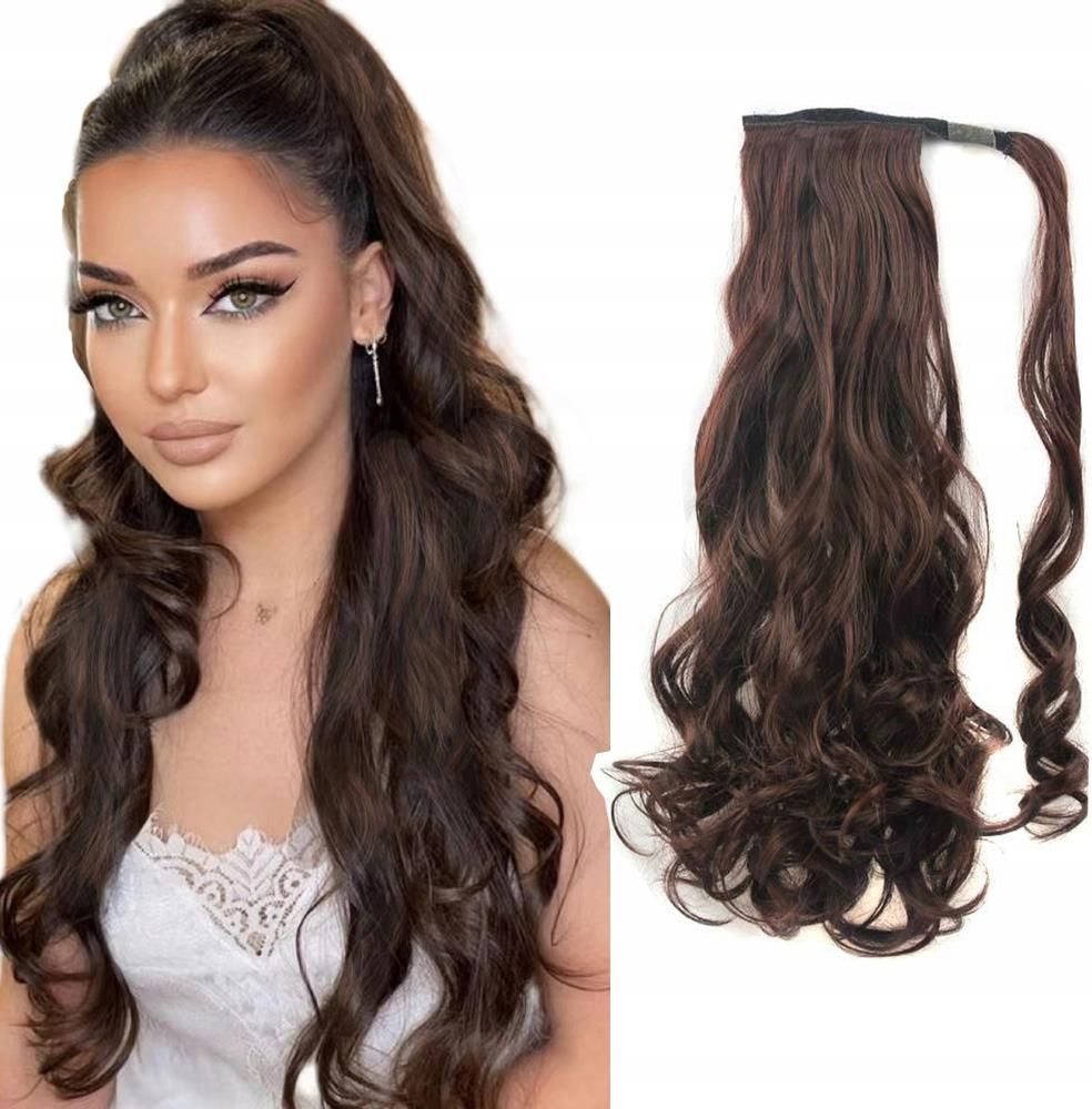 Doczepiany Kucyk Kitka Włosy Kręcone Loki Fale Pl - Ceny i opinie ...