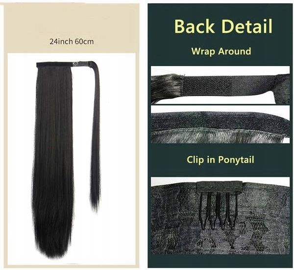 Kucyk Doczepiany Dopinka Kitka Bardzo Długi 60Cm - Ceny i opinie - Ceneo.pl