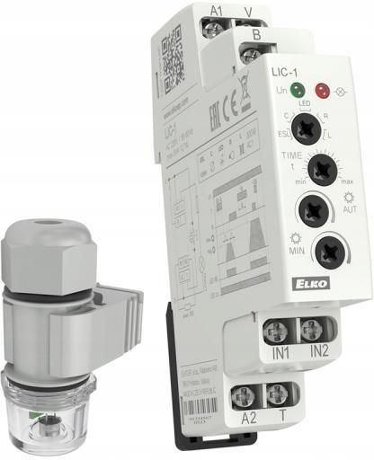 Elko Ep Regulator Natężenia Oświetlenia Lic-1 + Sensor Sks - Opinie i ceny na Ceneo.pl