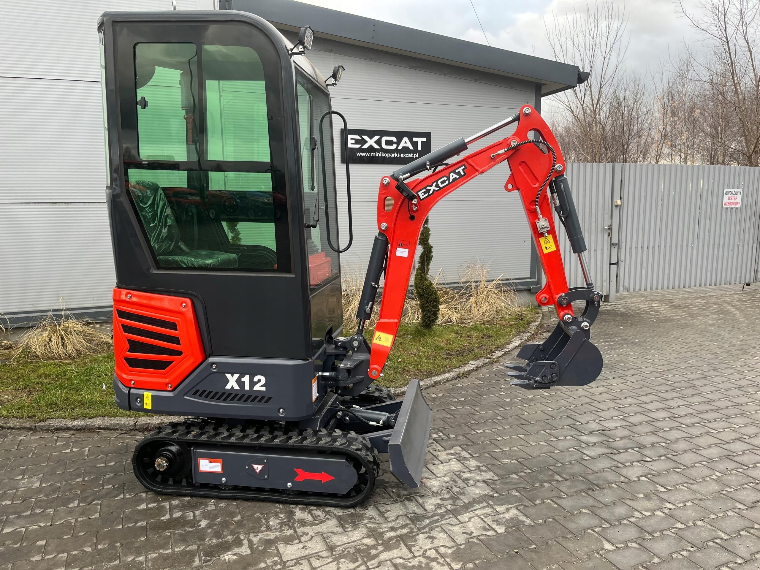 Minikoparka Excat X12 Z Kabiną/Ramię Skrętne - Opinie i ceny na Ceneo.pl