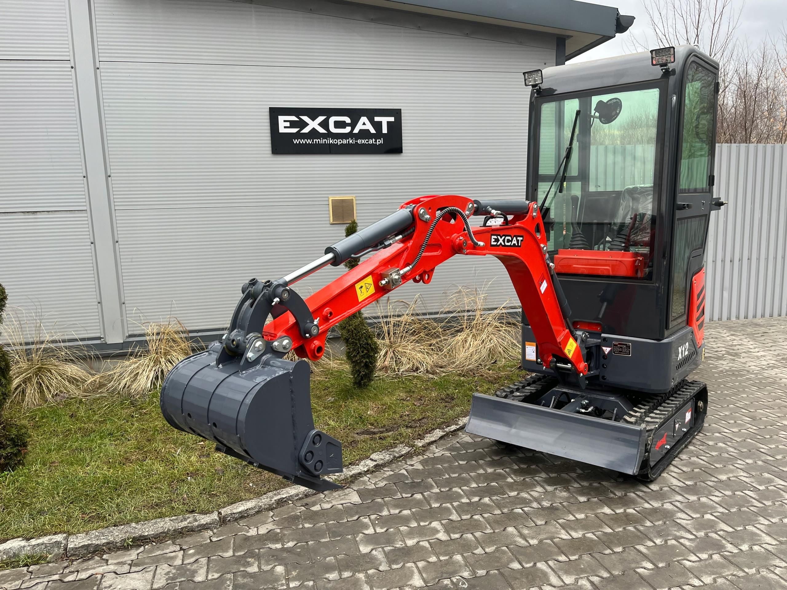 Minikoparka Excat X12 Z Kabiną/Ramię Skrętne - Opinie i ceny na Ceneo.pl
