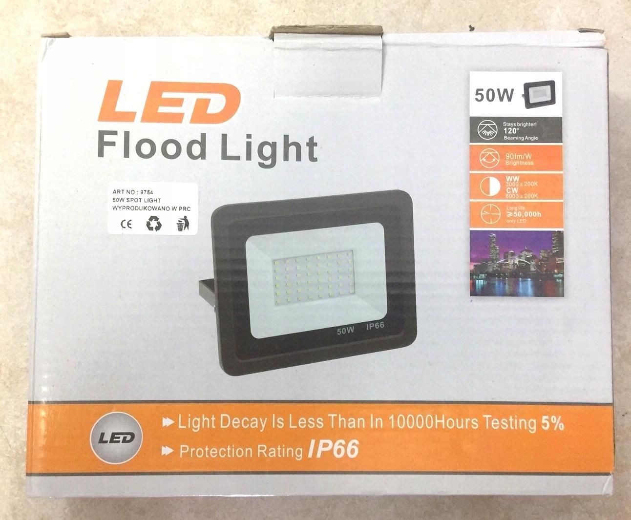 Lampa Zewnętrzna Halogenowa Led Smd 50W [9754] - Ceny i opinie - Ceneo.pl