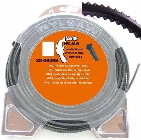 Żyłka Tnąca Nylsaw 3.5mm 27M Zęby Rekina - Ceny i opinie - Ceneo.pl