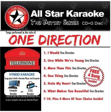 Płyta kompaktowa All Star Karaoke: One Direction Volume 1 [CD] - Ceny i ...