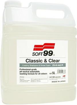 Soft 99 Szampon Samochodowy Classic Clear Shampoo 5L Soft99 10336 ...