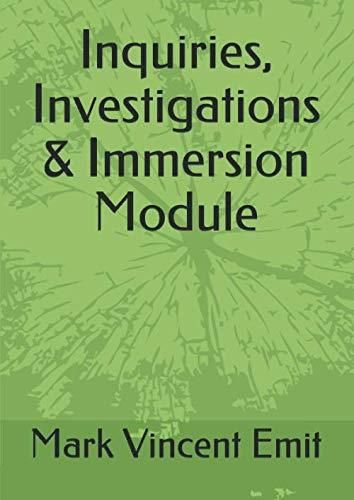 Inquiries, Investigations & Immersion Module - Literatura obcojęzyczna ...