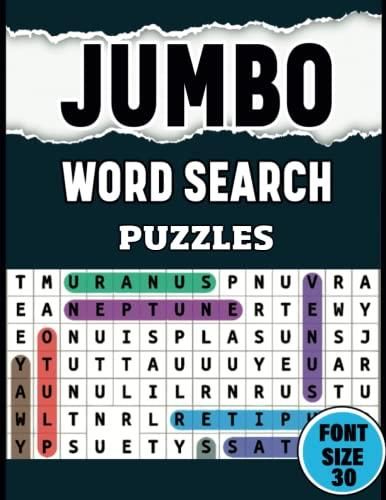 Jumbo Word Search Puzzles: Jumbo 950+ Words Search Puzzles book For ...