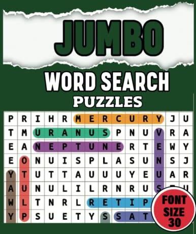 Jumbo Word Search Puzzles: 950+ jumbo extra large print word search ...