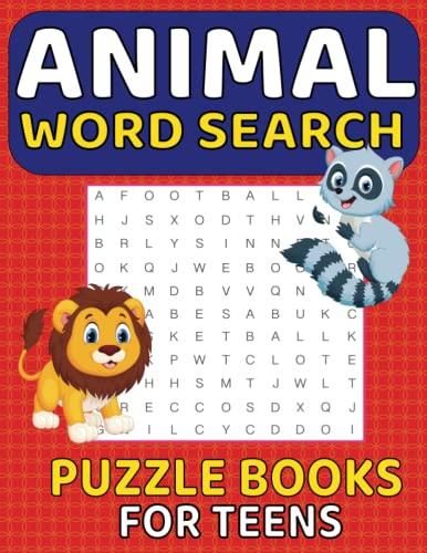 Animal word search puzzle books for teens: Animal Word Find Puzzle ...
