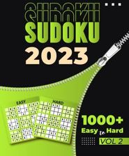2023 Sudoku Puzzle Book For Adults: 1000+ Sudoku Puzzles For Adults ...