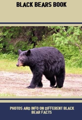 Black Bears Book: Photos And Info On Different Black Bear Facts ...