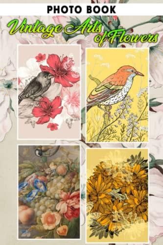 Vintage Arts of Flowers Photo Book: High-Quality Photos Of Floral ...