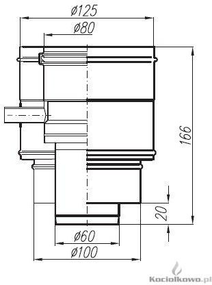 SPIROFLEX Adapter 60/100-80/125 V Z Odskraplaczem Do Kotłów Vaillant ( SX-TD-AVO ) - opinie i ...