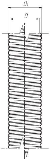 SPIROFLEX Rura Elastyczna Element Nierdzewnych Wkładów Kominowych L = 3 ...