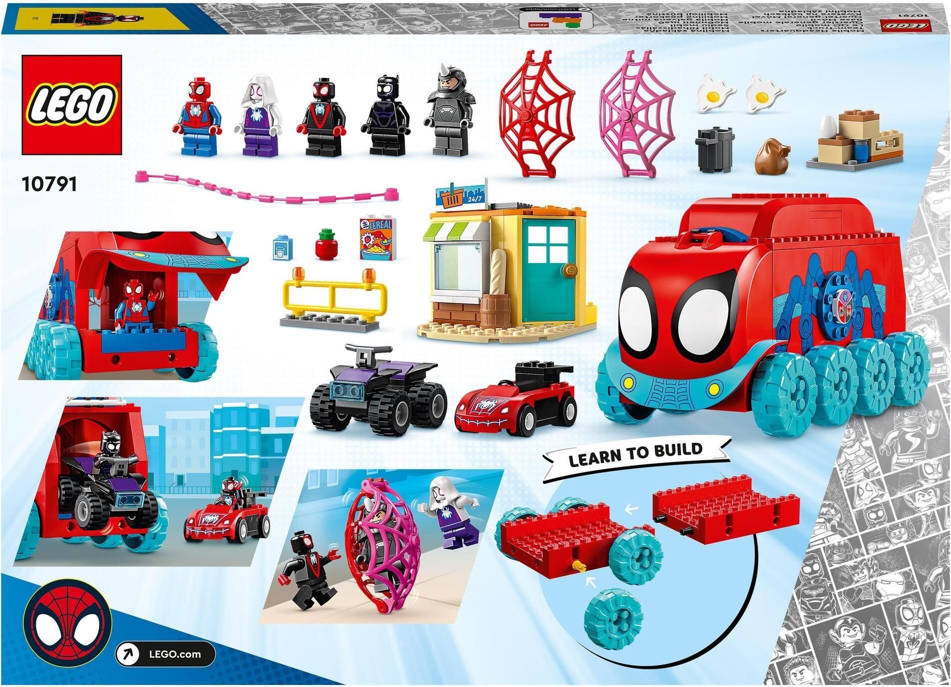 LEGO Marvel 10791 Mobilna kwatera drużyny Spider-Mana - Ceny i opinie ...