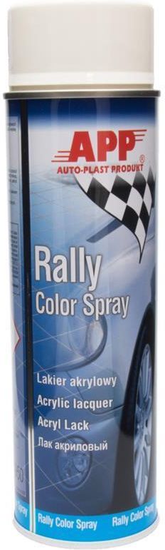 App Rally Color Spray 600Ml Biały Połysk - Opinie i ceny na Ceneo.pl