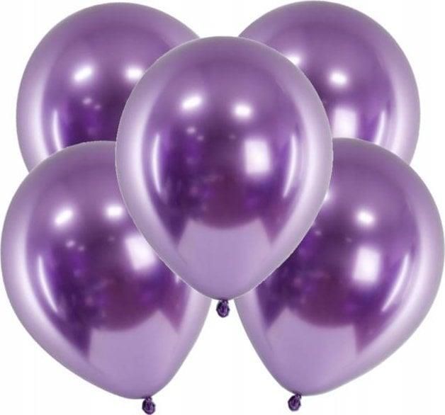 Balony Fiolet Chromowane 30Cm Glossy 5szt. Urodziny - Ceny i opinie ...
