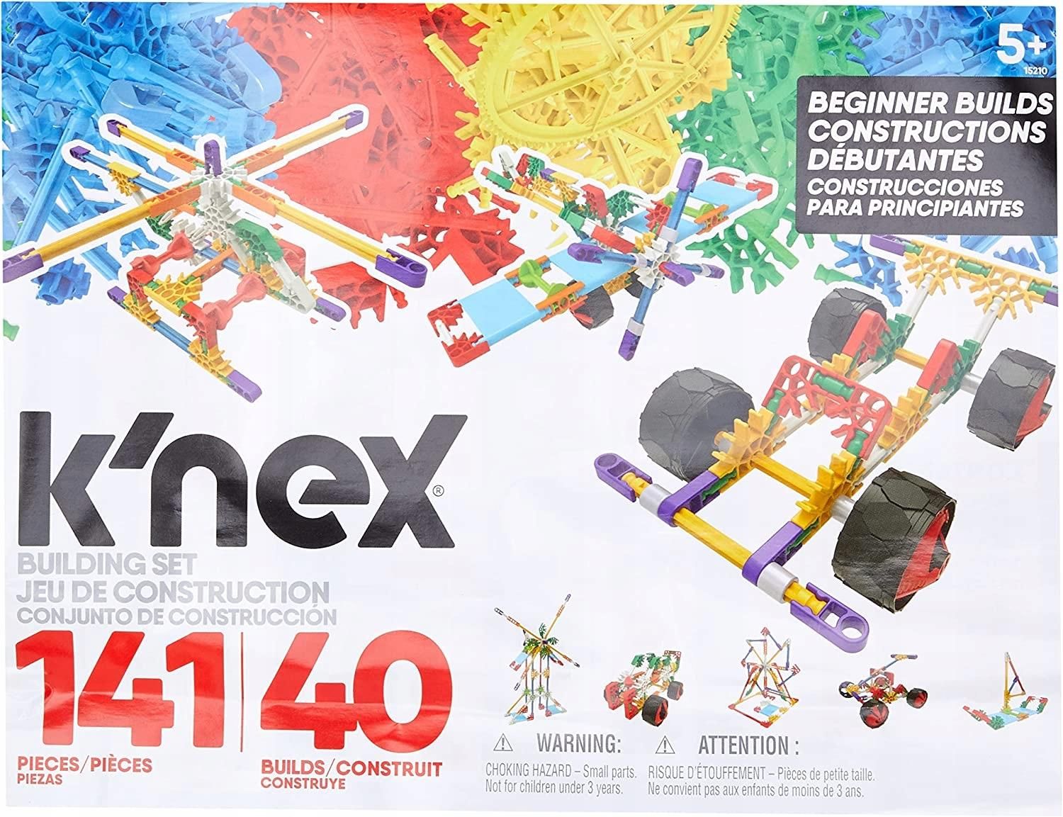 K'Nex Knex Klocki Zestaw Klocków 40 Modeli 141El. - ceny i opinie - Ceneo.pl