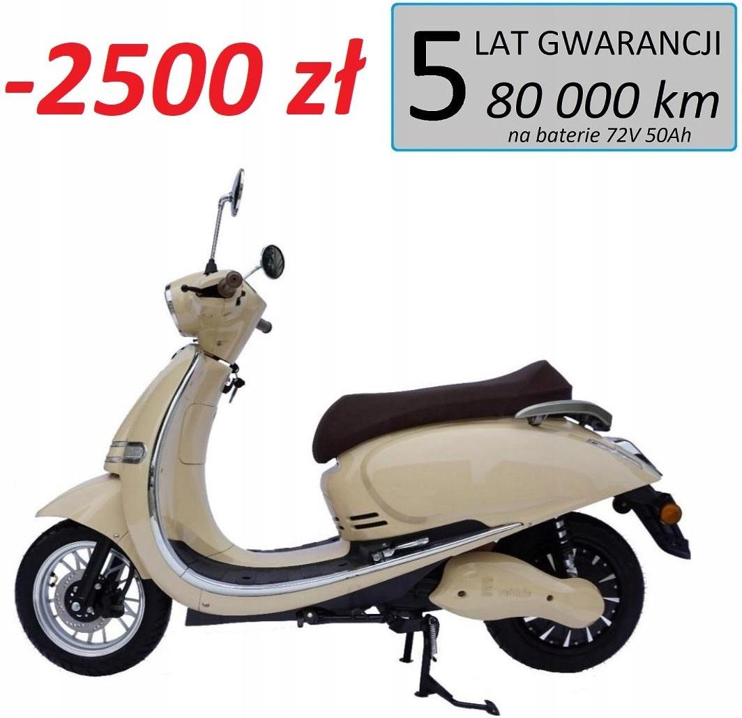 Skuter elektryczny EFUN PUSA 5000 72V 50AH CATL - Opinie i ceny na Ceneo.pl