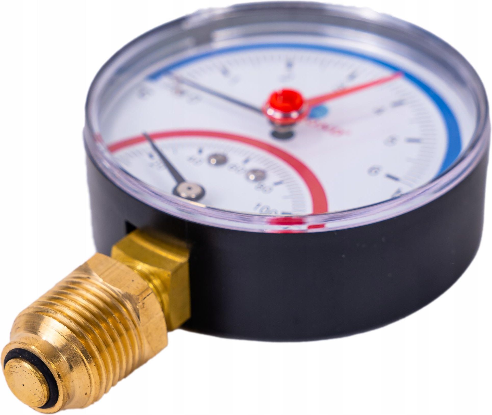 Emix Termomanometr 1/2 80Mm 0-6 Bar 0-120°C - opinie i ceny na Ceneo.pl