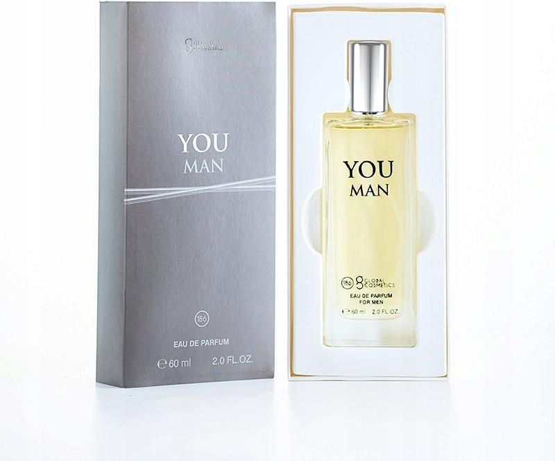 Global Cosmetics 186 You Man Perfumy 60 ml - Opinie i ceny na Ceneo.pl