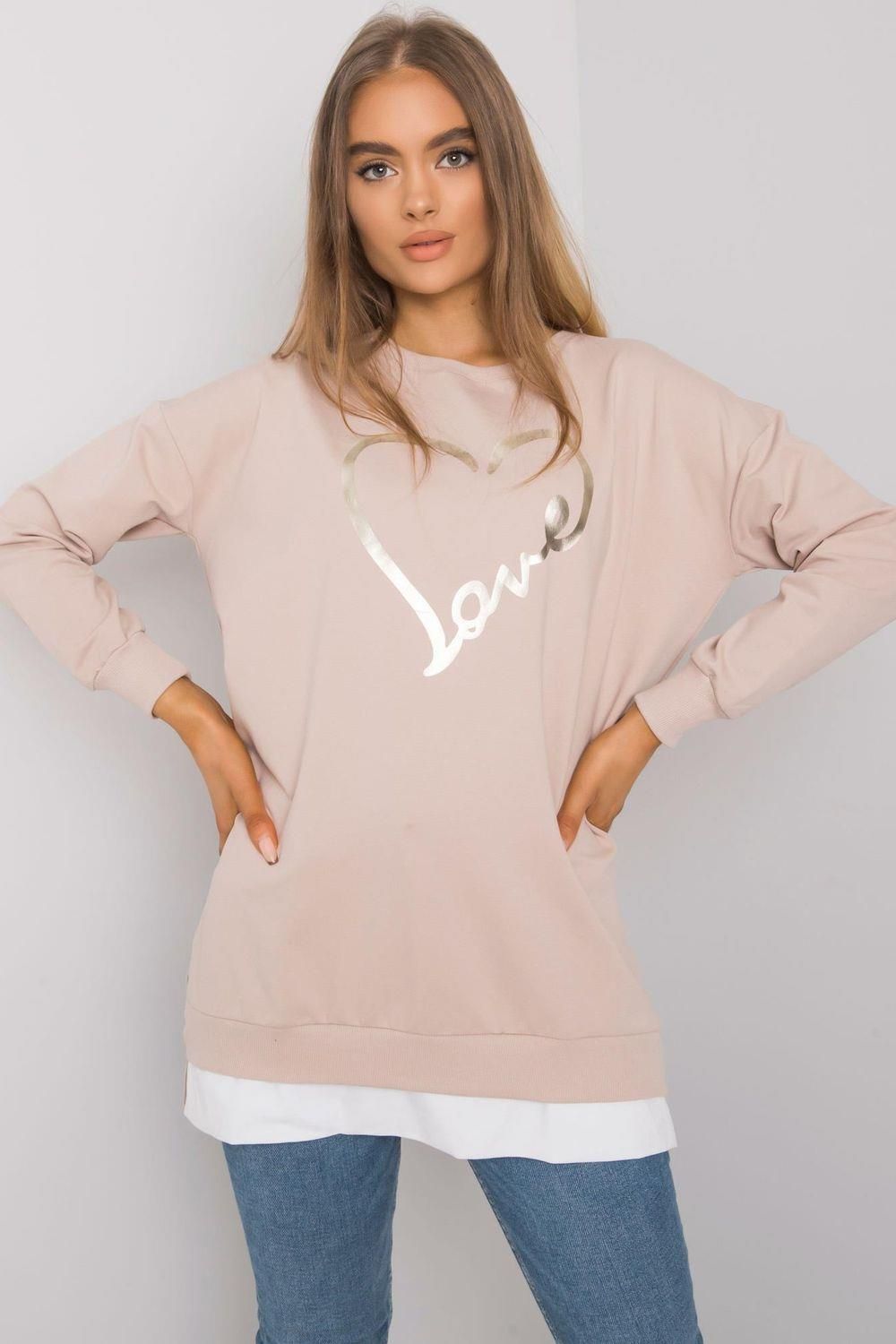 Tunika Model RV-TU-7258.40P Beige - Rue Paris - Ceny i opinie - Ceneo.pl