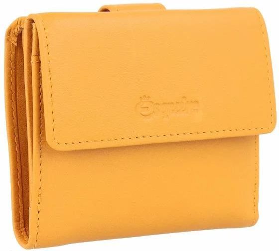 Esquire Peru Wallet RFID Leather 10 cm curry - Ceny i opinie - Ceneo.pl
