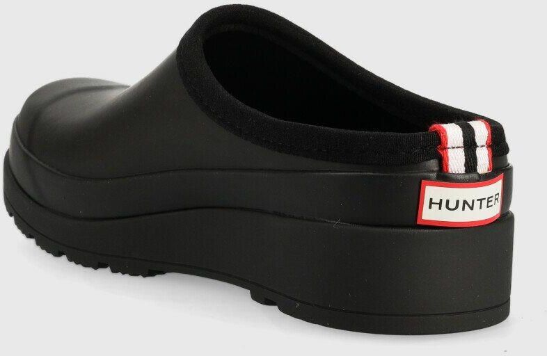 Hunter klapki Womens Play Clog damskie kolor czarny WFF1002RMA - Ceny i opinie - Ceneo.pl
