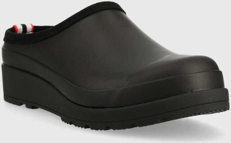 Hunter klapki Womens Play Clog damskie kolor czarny WFF1002RMA - Ceny i opinie - Ceneo.pl