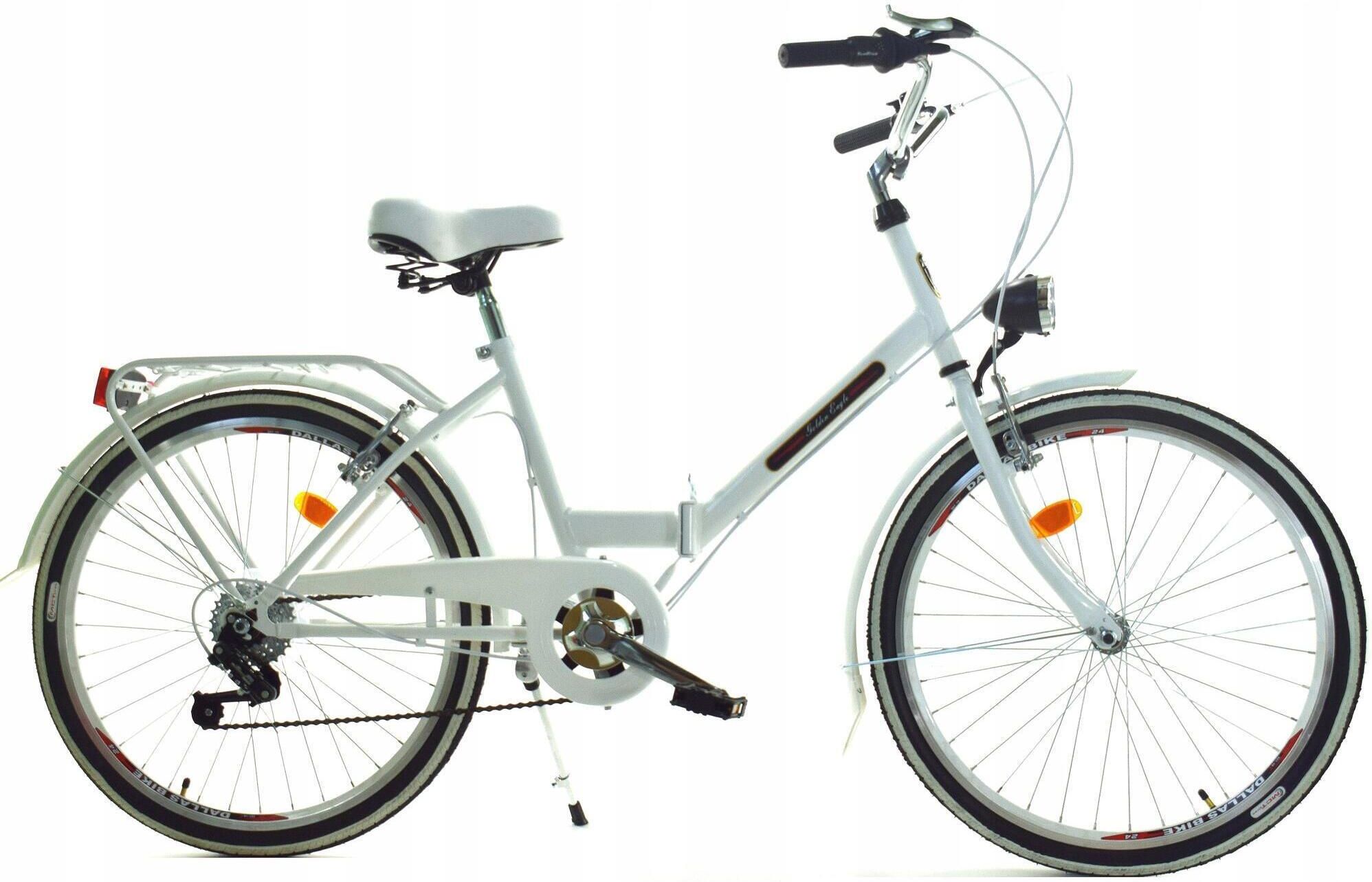 Dallas Bike 6Spd Biały Czarnym 24 - Rowery Miejskie - Ceny i opinie ...