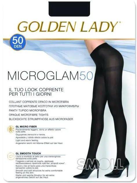 RAJSTOPY GOLDEN LADY MICROGLAM 50 (Kolor czarny, Rozmiar 2) - Ceny i ...