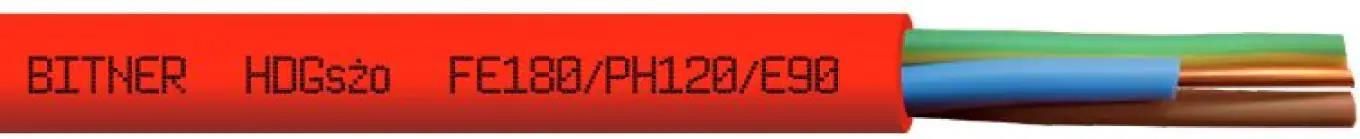 Bitner Przewód Ognioodporny Ph120 Fe180 E90 Hdgs 2x1 300/500V B2Ca-S1A ...