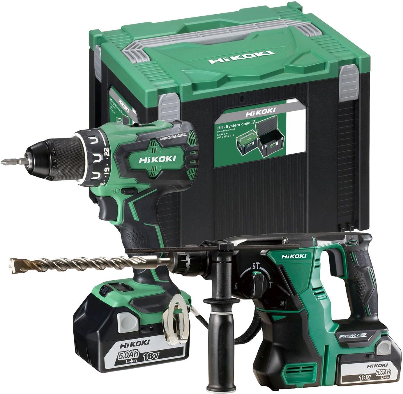 Hikoki Elektronarzędzia Zestaw Narzędzi Akumulatorowych Kc18Drbl Wdz KC18DRBLWDZ - Opinie i ceny ...