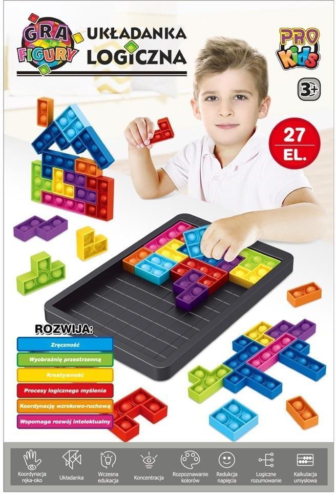 Pro Kids Układanka logiczna Figury - Gra dla dziecka - Ceny i opinie ...