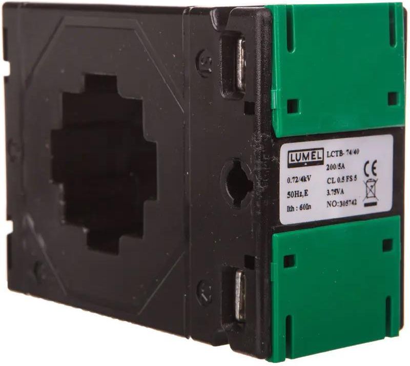 Lumel Przekładnik Prądowy Z Otworem Na Szynę 74/40 45 200A/5A Klasa ,5 ...